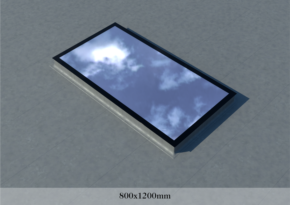 TRIPLE GLAZED SKYLIGHT 800 x 1200 mm – Next Day Rooflights